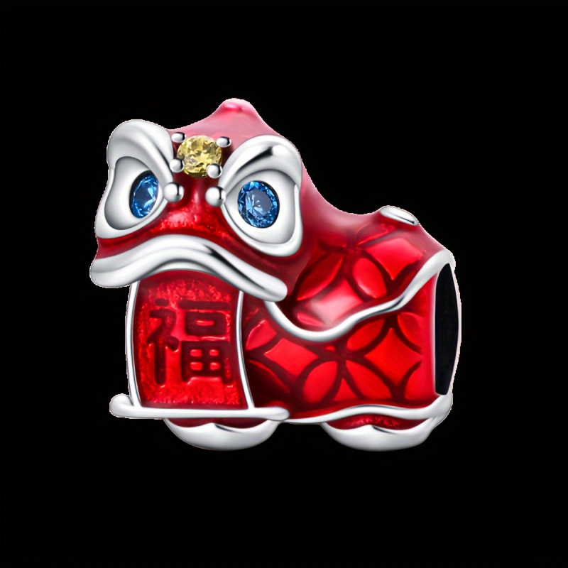 Lucky Chinese Knot Cute Red Lion Dance Lantern Gorgeous - Temu United ...