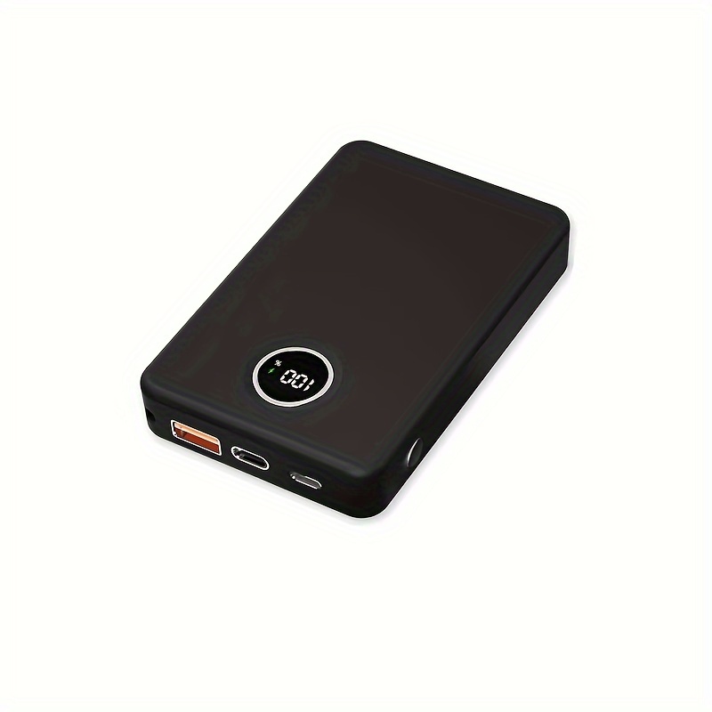 10000mah Magnetic Suction Wireless Power Bank Portable Fast - Temu ...