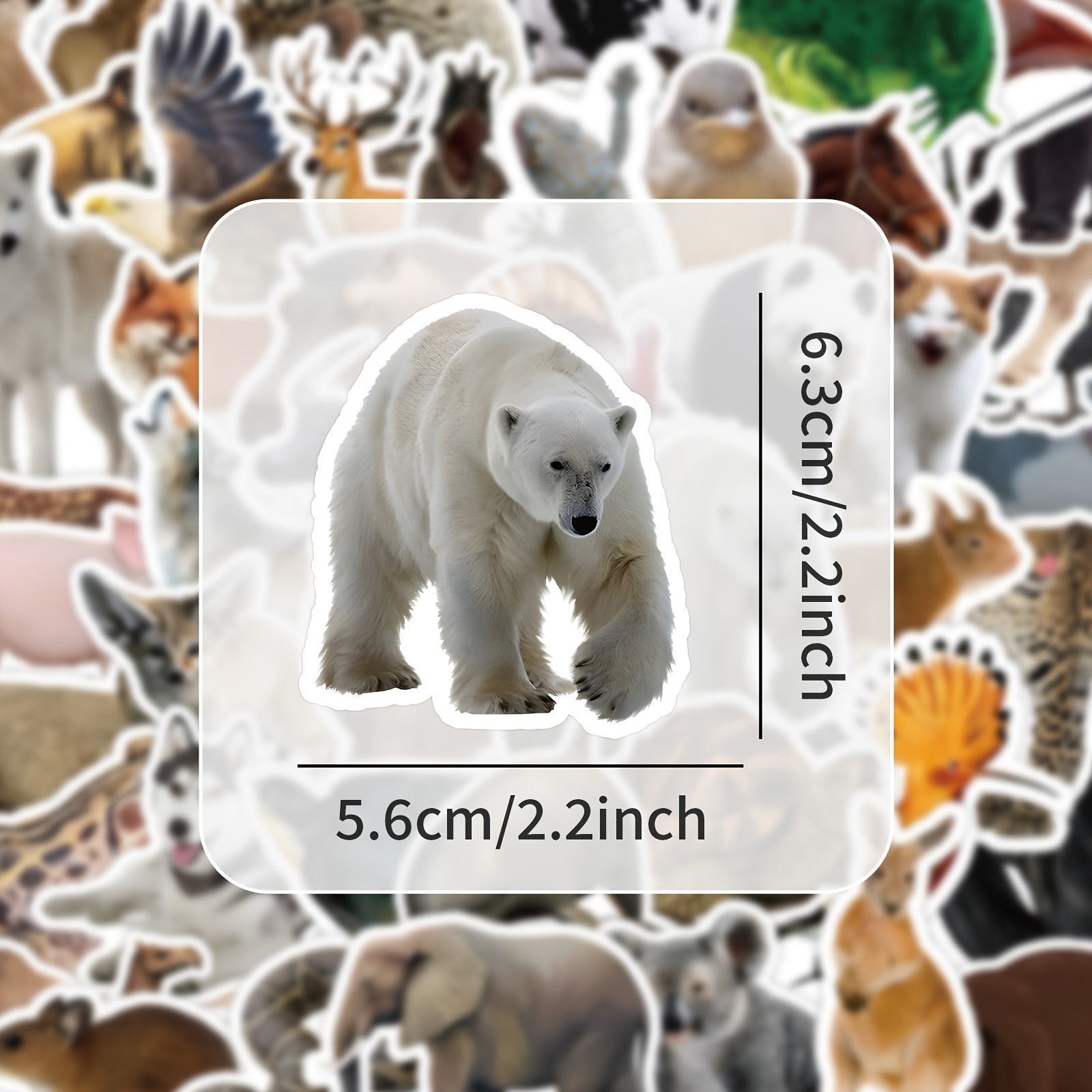 Cute Animal Stickers vinyl Waterproof Stickers For Laptop - Temu Ireland