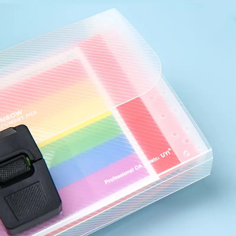 1pc 13-grid Expanding File Folder A6 Rainbow Multi-layer Expanding File ... 1pc 13-grid Expanding File Folder A6 Rainbow Multi-layer Expanding File ...