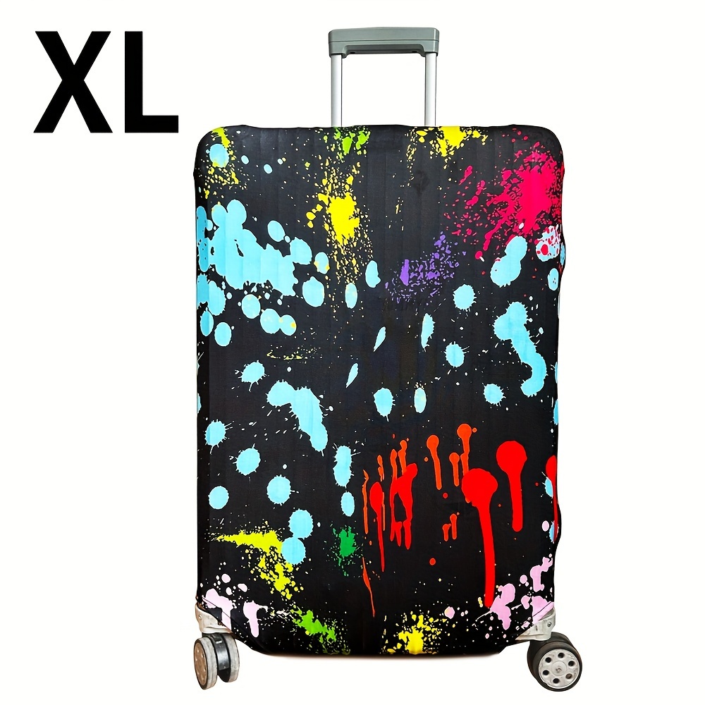 Elastic Luggage Cover Cartoon Pattern Travel Suitcase Cover - Temu United