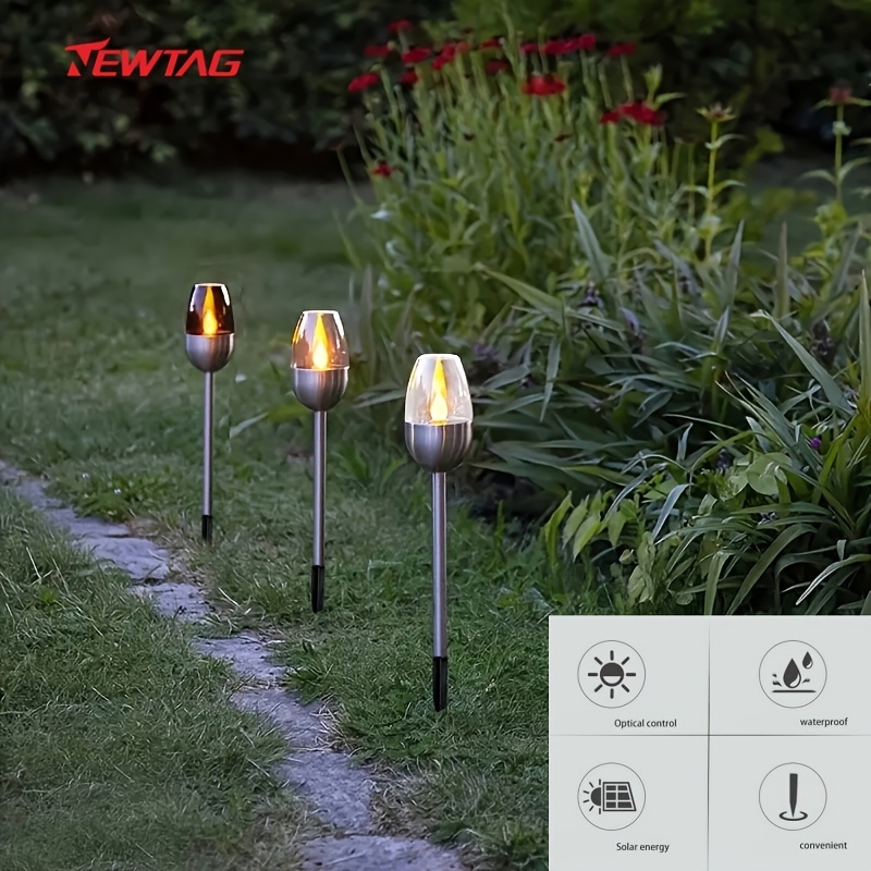 Solar Ground Plug in Light Garden Outdoor Landscape - Temu Canada