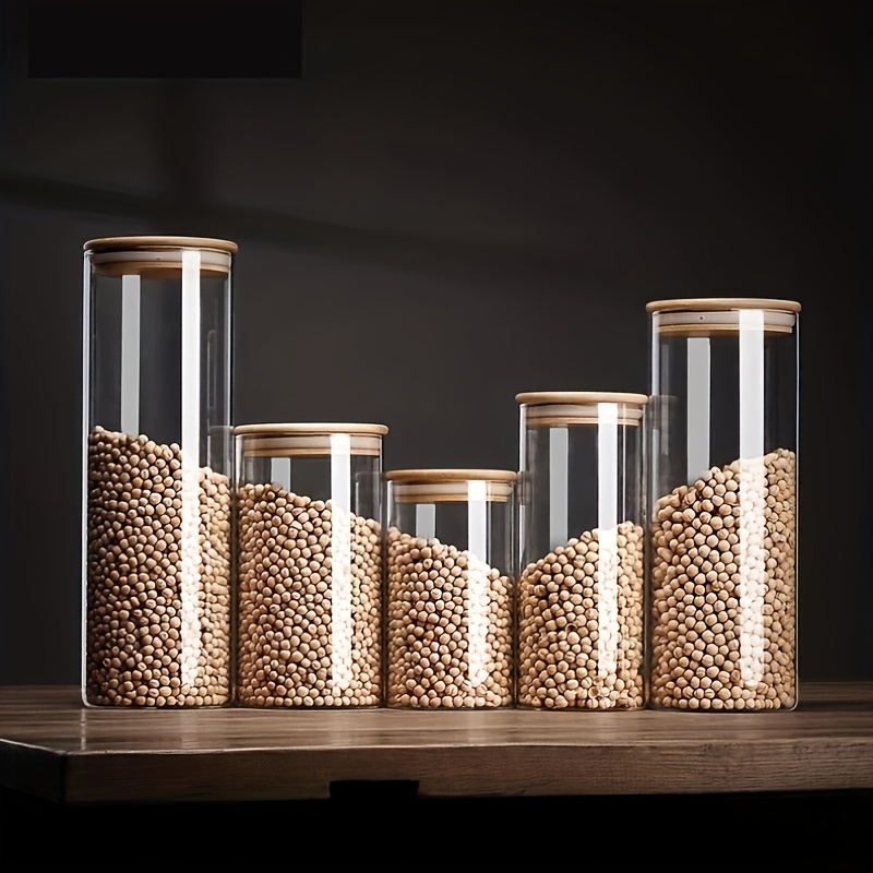 Large Capacity Glass Sealed Jars Food Storage Fresh keeping - Temu Norway