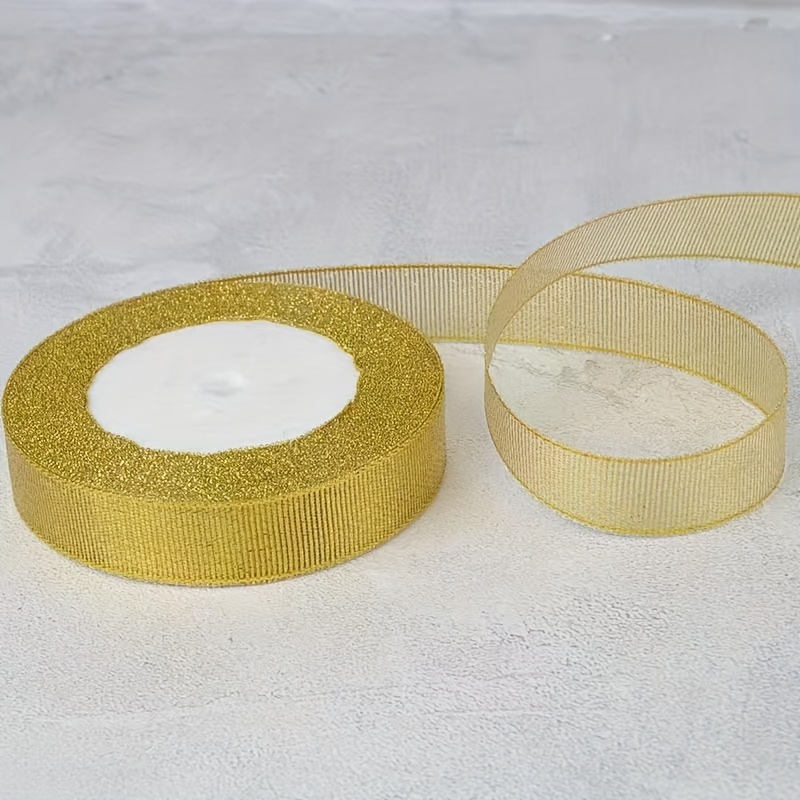 Golden Silvery Green Onion Ribbon Packaging Gift Webbing - Temu United ...