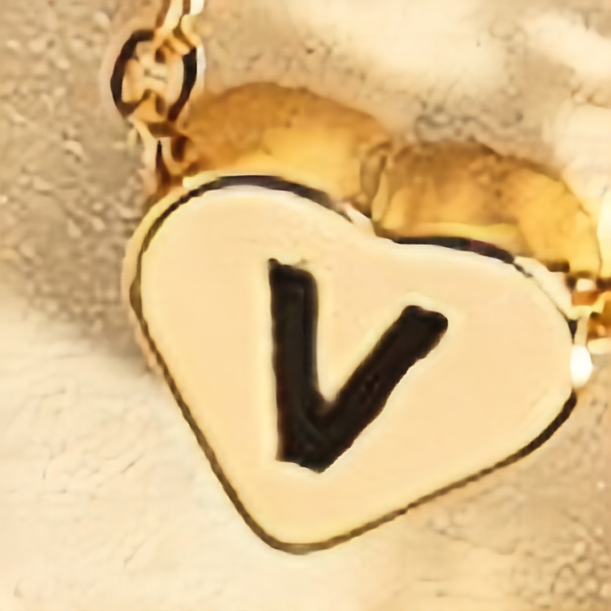 26 English Letters Drip Oil Necklace Classic Necklace Plated - Temu ...