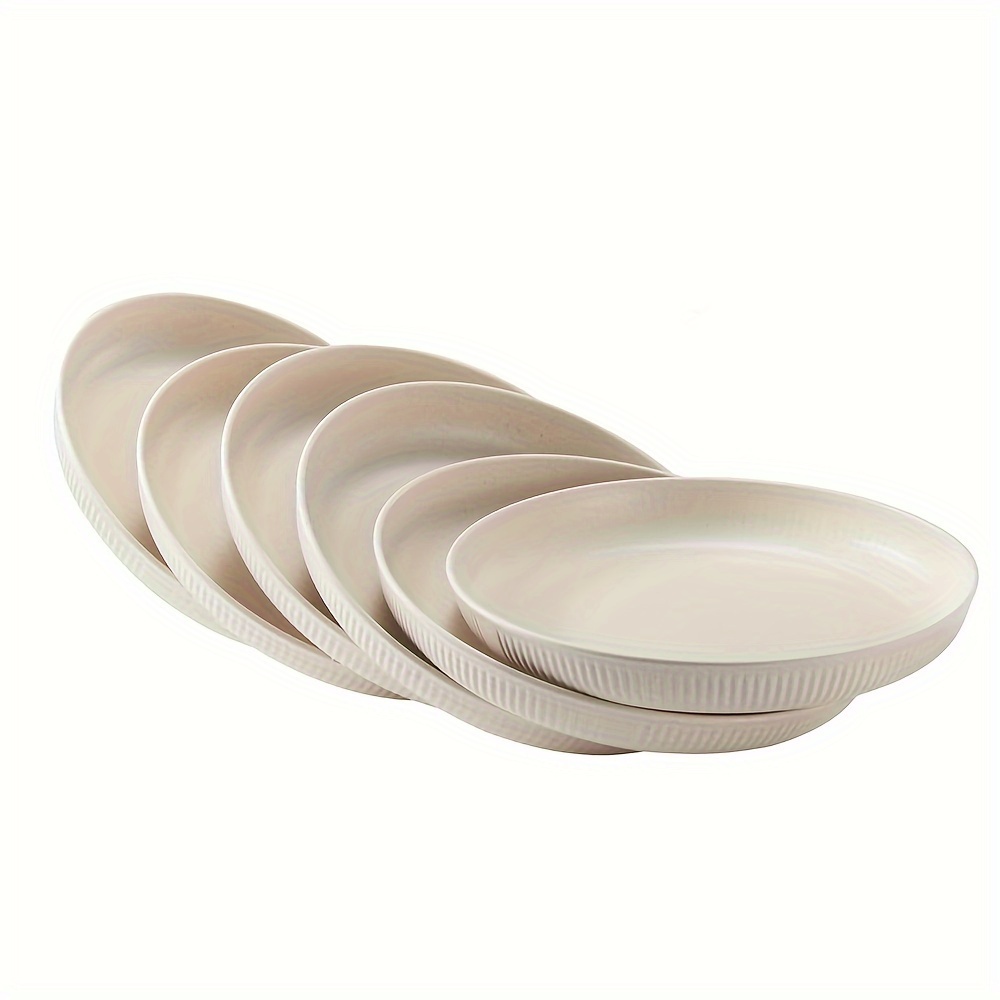 Wheat Straw Dinnerware Sets Unbreakable Reusable Dinnerware - Temu Canada