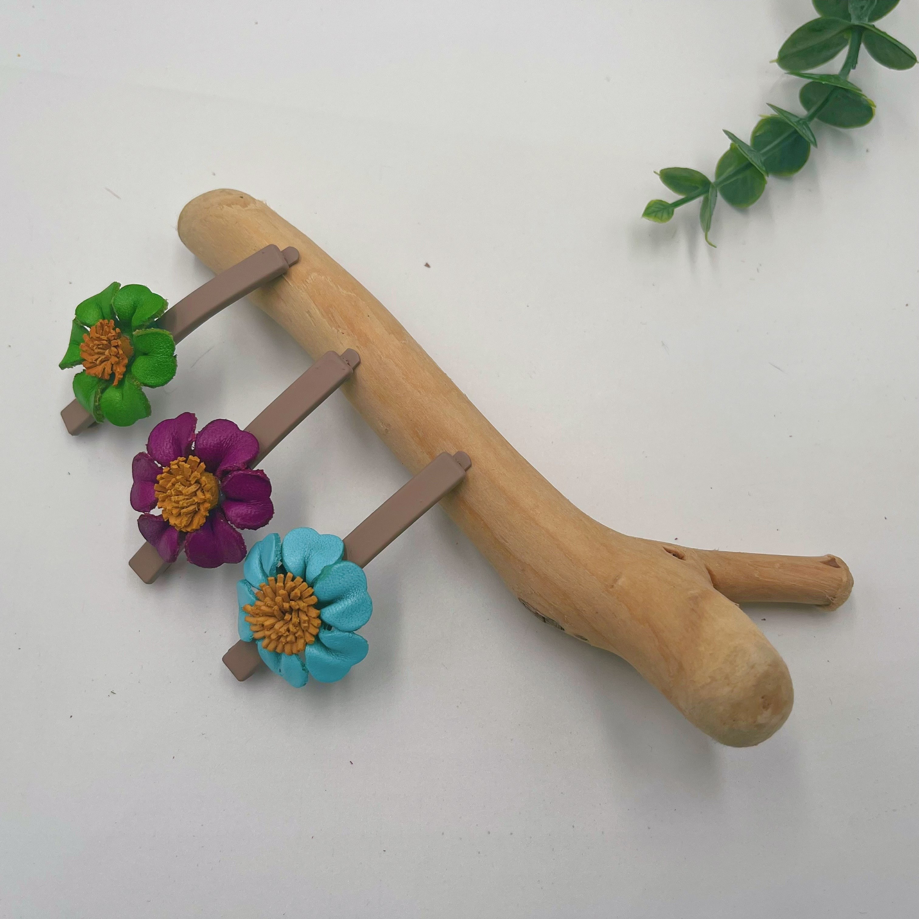 Handmade Flower Hair Clips Beautiful One Line Clip Hair - Temu Australia