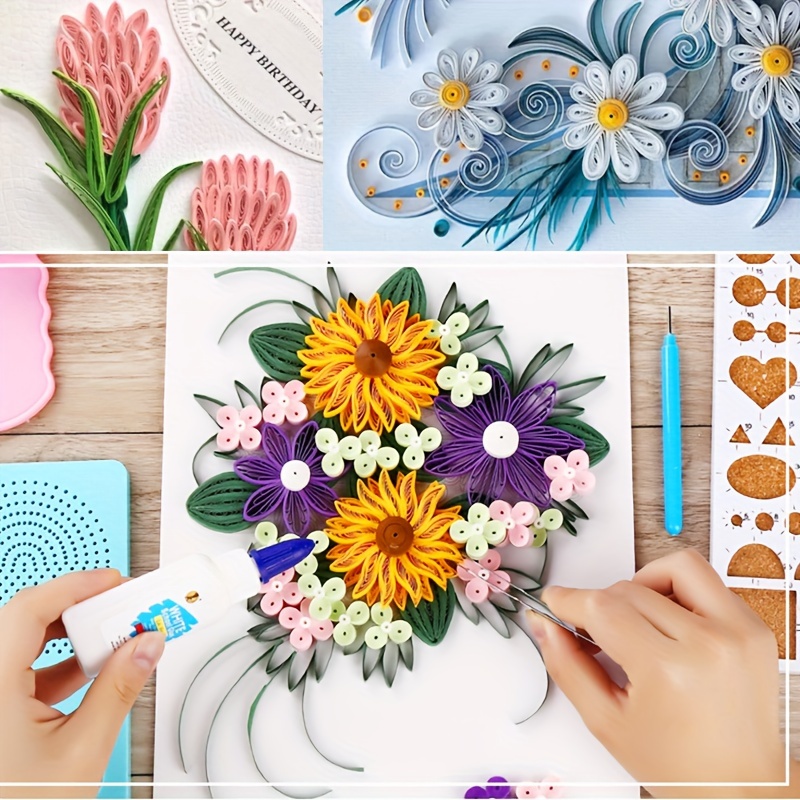 diy dimpled paper strip dimpled paper set dimpled paper - Temu