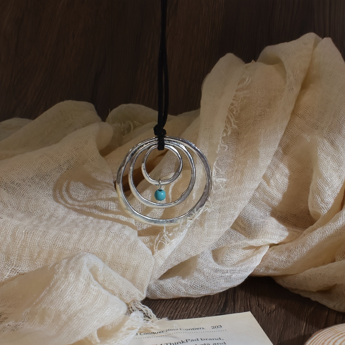 Stylish Chic Alloy Multi Circle Pendant Necklace Boho - Temu United Kingdom