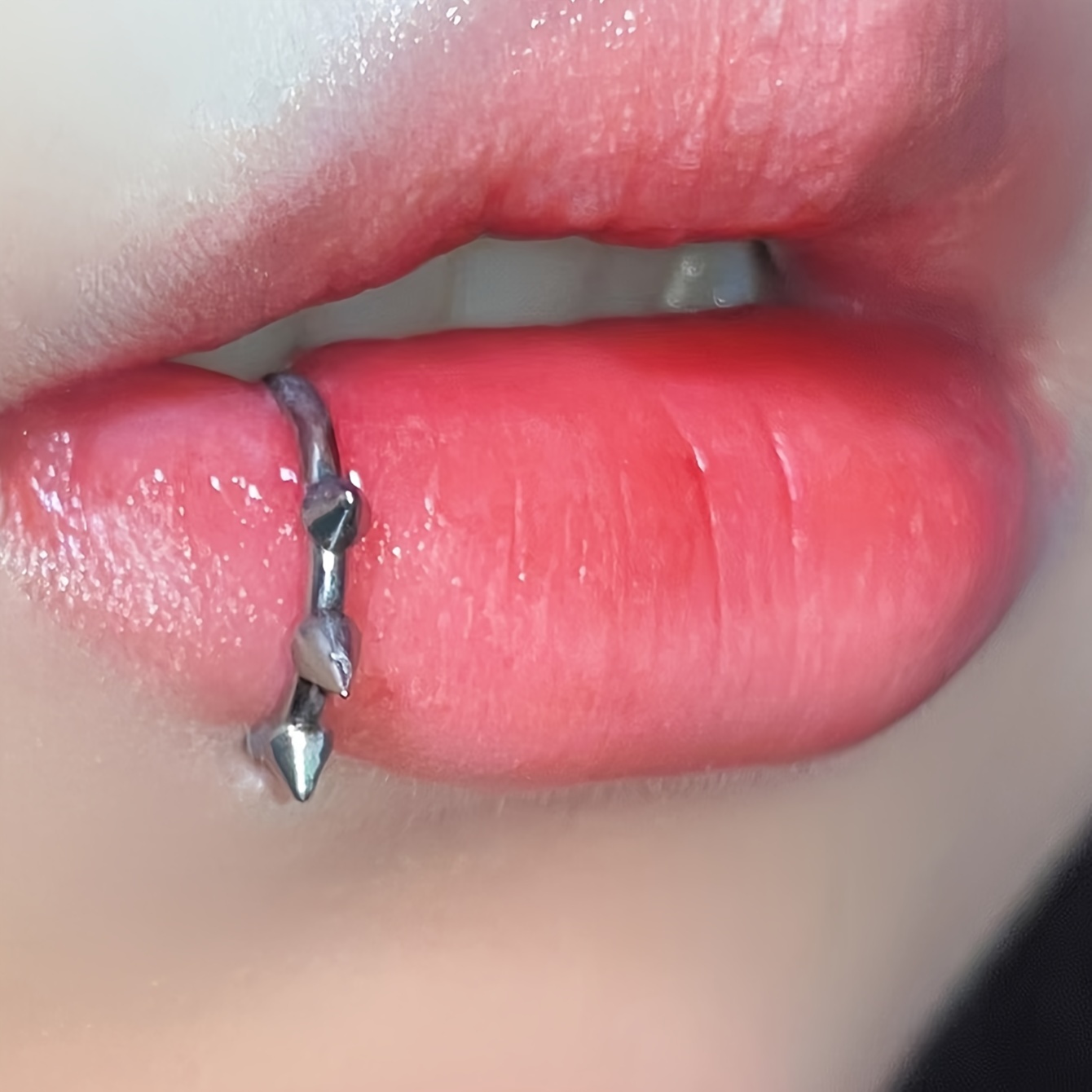 Personality Punk Goth Thorn Clip Lip Ring Nose Ring - Temu Portugal