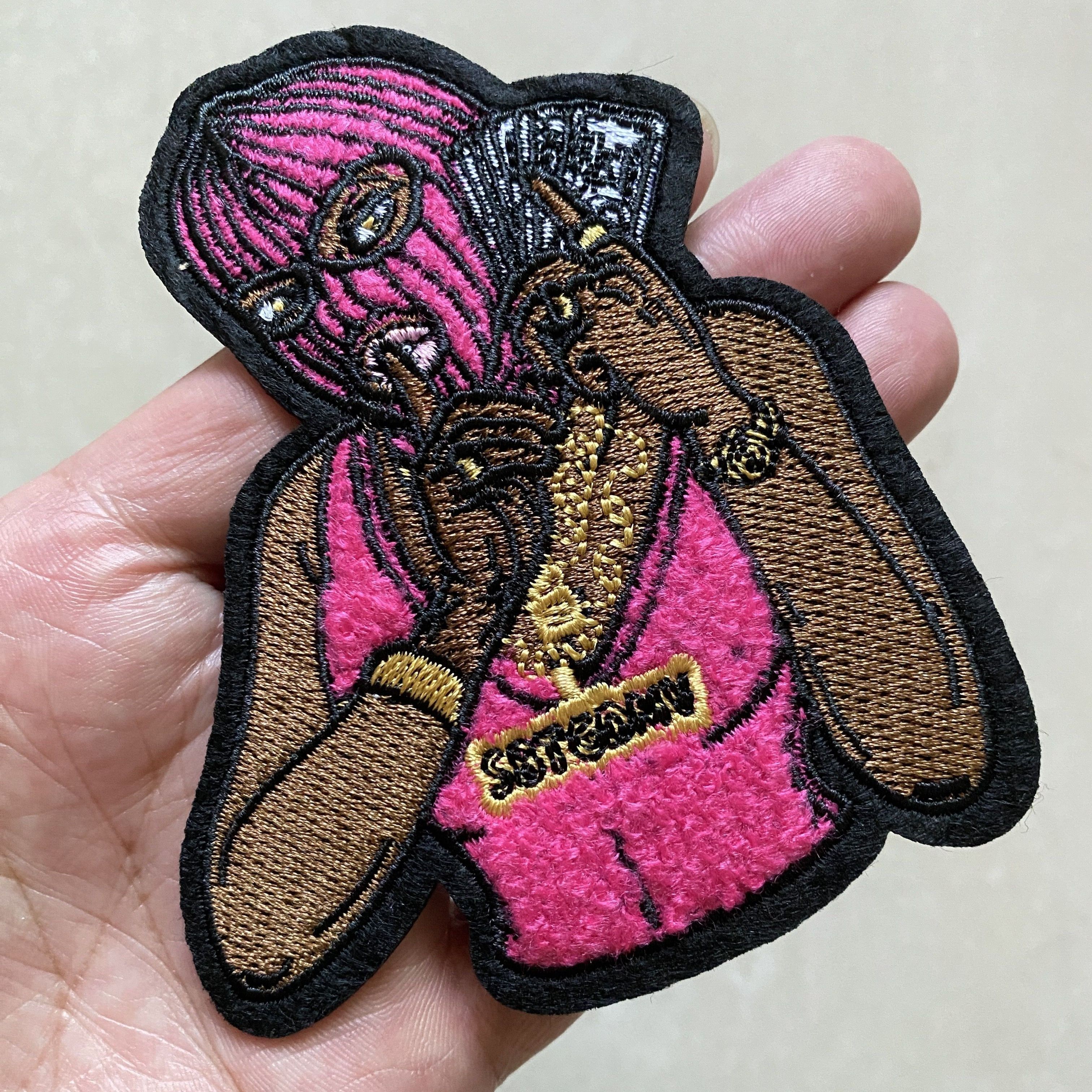 Towel Embroidered Patch Diy Hand Grab Dollar Applique Jeans - Temu Canada