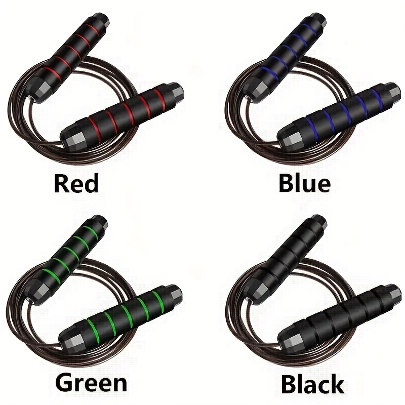 Non slip Foam Handle Adjustable Jump Rope For Home Fitness - Temu New ...