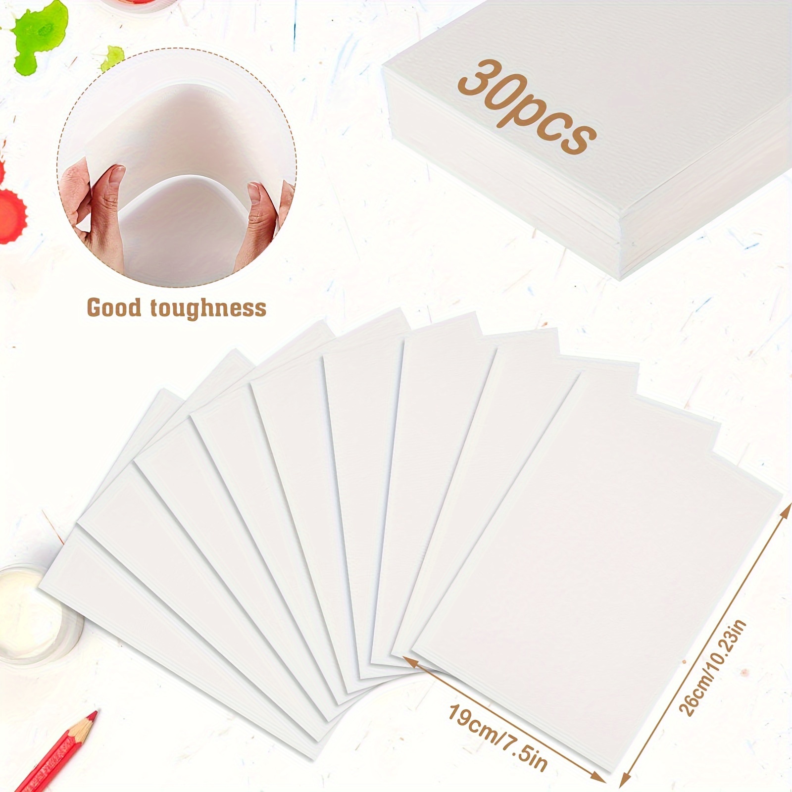 Watercolor Paper Bulk /300 Gsm Cold Pressed Paper Artist - Temu New Zealand