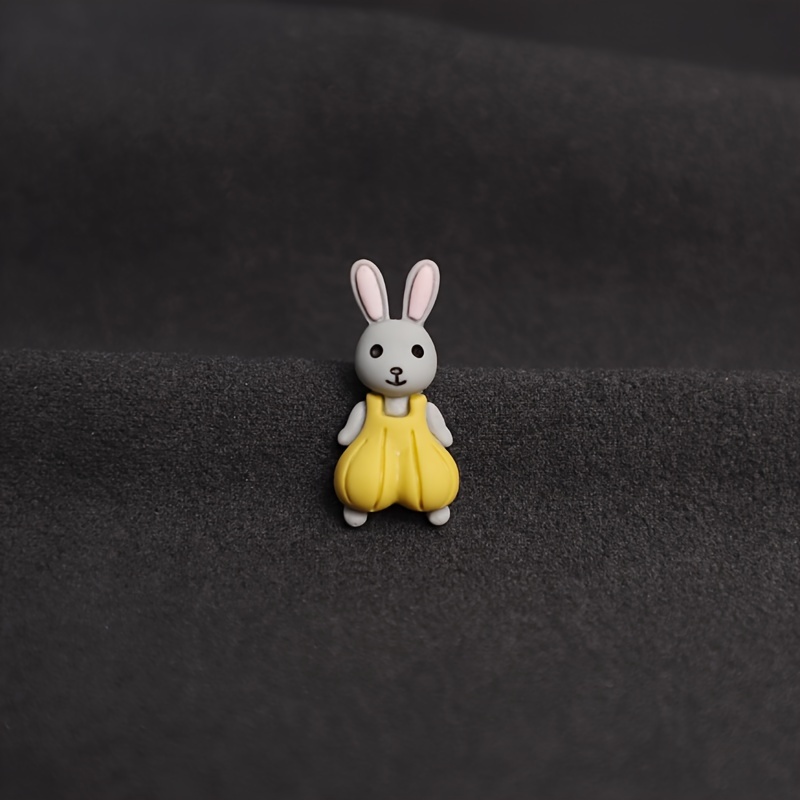 Wearing Glasses Kitten, Little Rabbit, Cartoon Small Animal Brooch ...