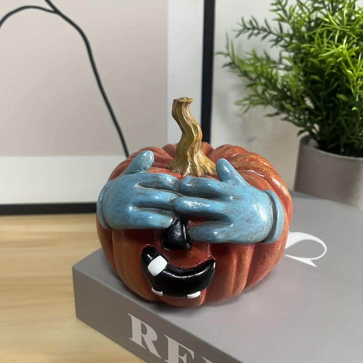 Halloween Cute Funny Pumpkin Home Decoration - Temu New Zealand