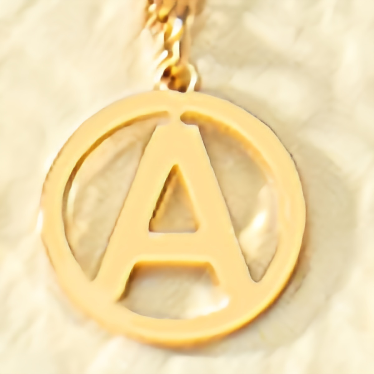 26 English Letters Simple Necklace Initial Letter Plated - Temu United ...