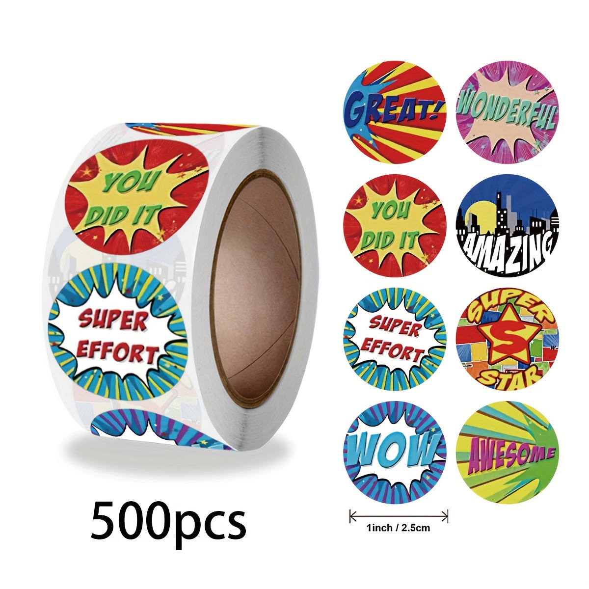 500 Cartoon Toy Stickers Student Stickers Teacher - Temu New Zealand