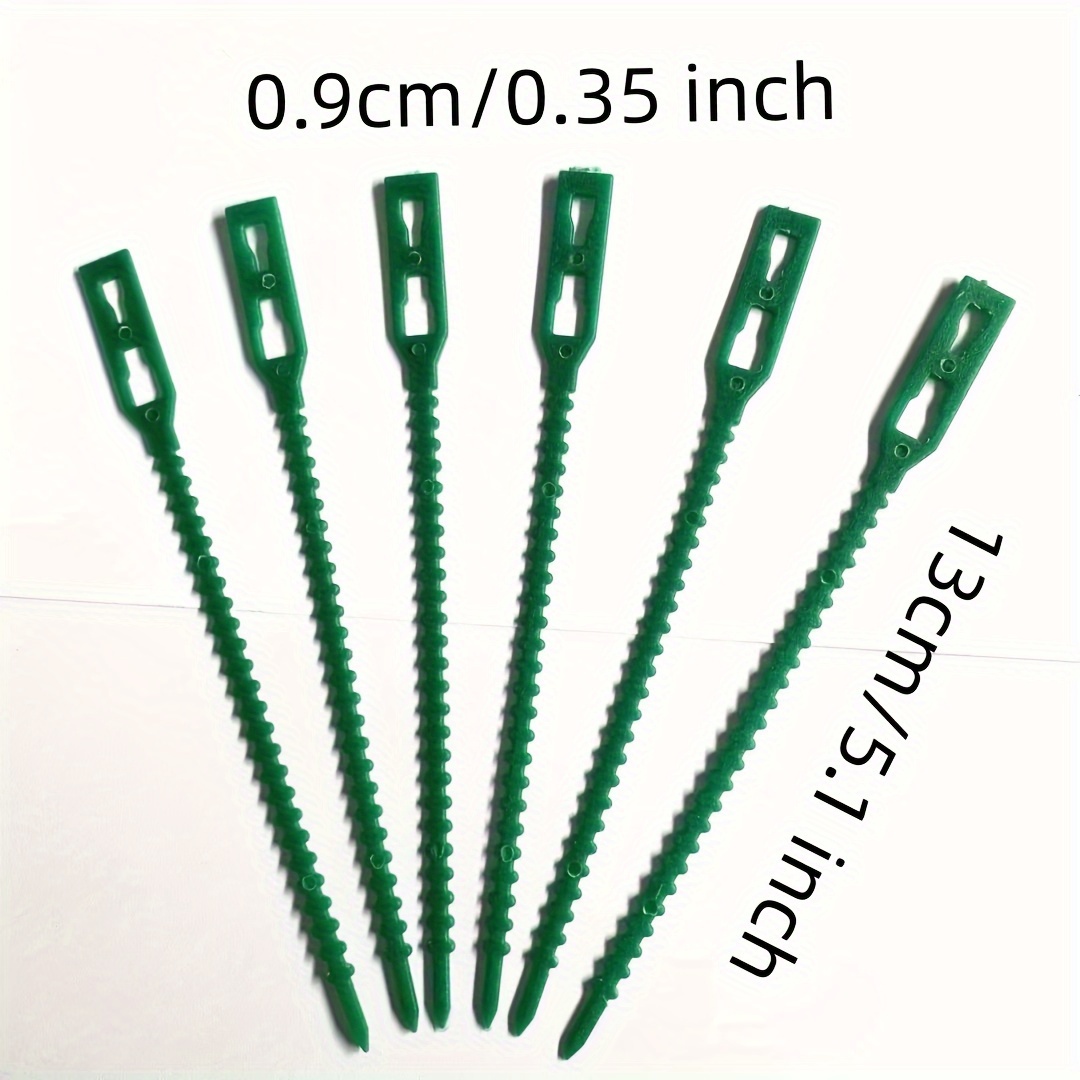 Adjustable Garden Plant Twist Ties Flexible Reusable Plastic - Temu ...