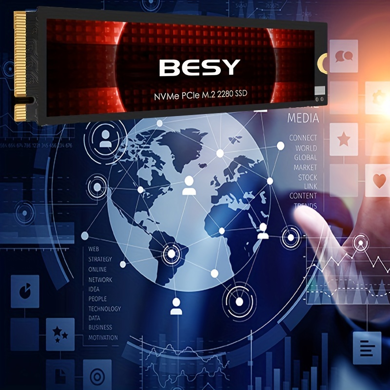 New Ssd Nvme M2 512gb 1tb Drive Solid Hard 2280 Nmve - Temu United