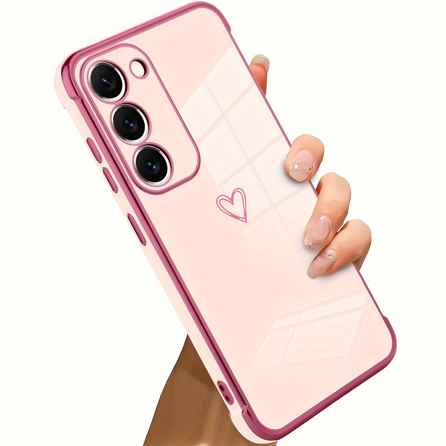 1 Pieza Calcomanía/ Teléfono Electrochapado - Temu Spain