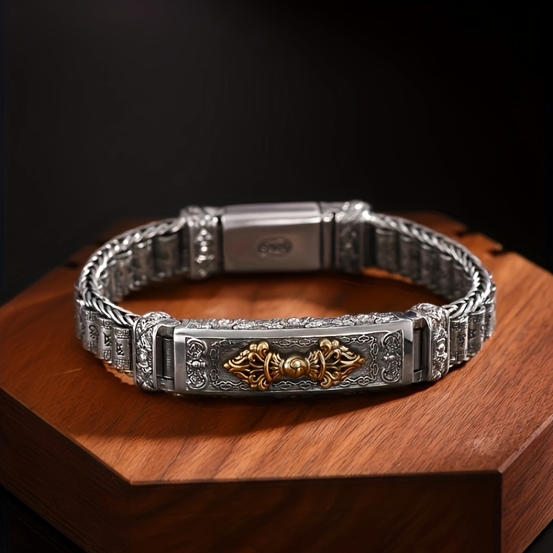 S925 925 Silver Bracelet Jewelry Birthday Gift Men - Temu United Kingdom