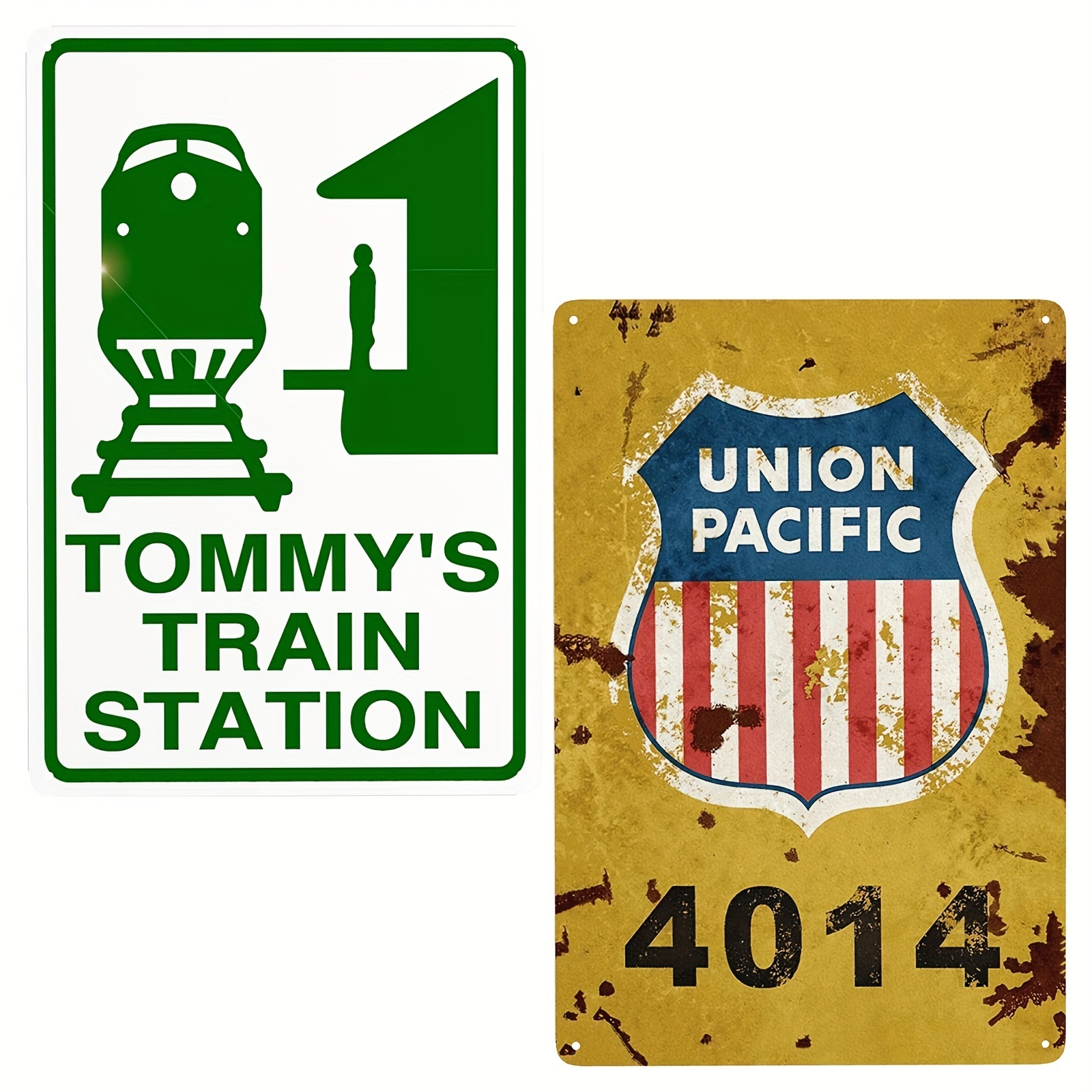 Train Station Logo