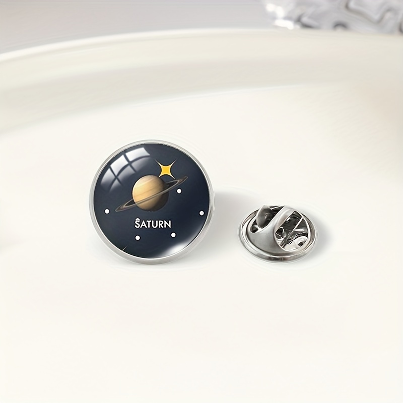 Fashion Retro Plant Solar System Collar Lapel Pin Brooch - Temu United ...