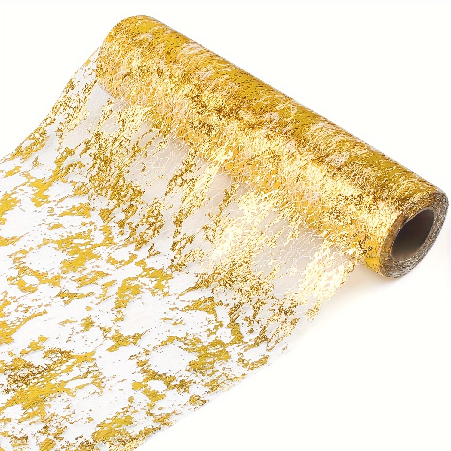 Golden Table Runner Sequins Solid Color Table Cover Glitter - Temu ...