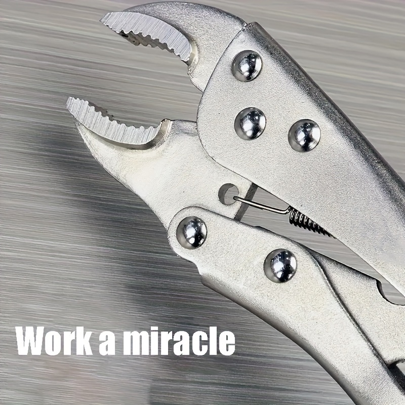 Toolbox Carbon Steel Mini Locking Pliers Set Round - Temu