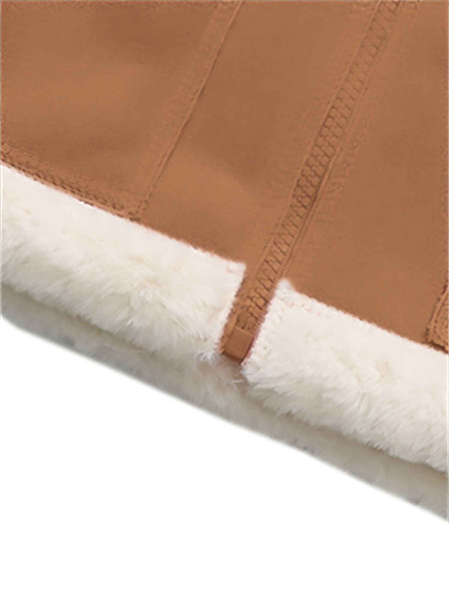 toddler/ baby vests fleece spliced warm zip waistcoat boys - Temu ...