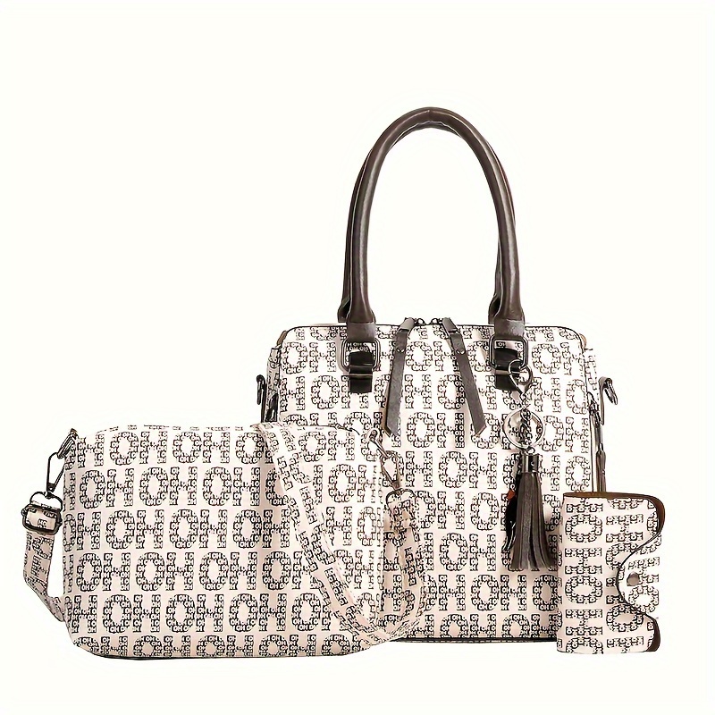 3pcs set fashion letter print bag trendy crossbody bag - Temu Ireland