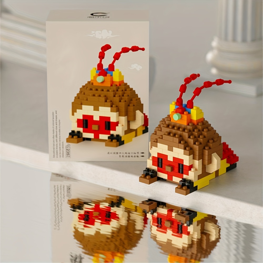 Series Blocks Desktop Decoration Christmas Halloween Gift | Temu Temu Canada