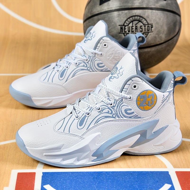 Men's Trendy Basketball Shoes Comfy Breathable Non Slip - Temu New Zealand