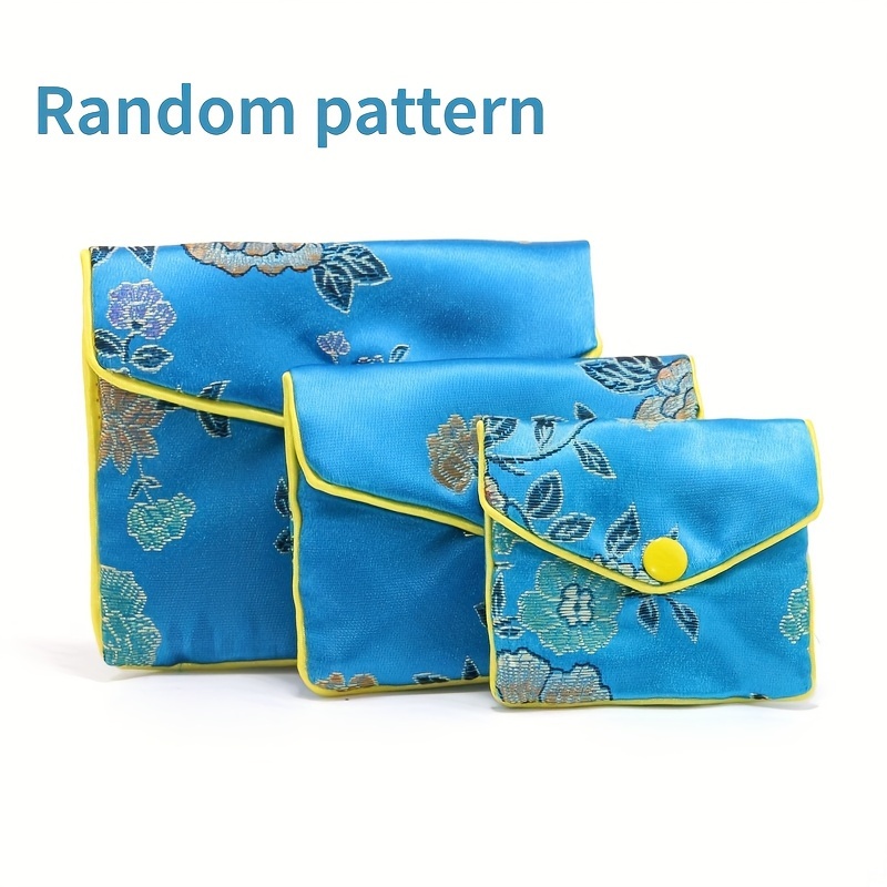 Jewelry Purse Small Jewellery Gift Bag Chinese Brocade - Temu Canada