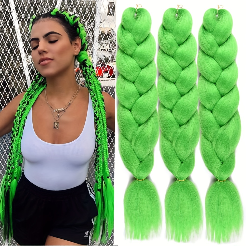 Long Jumbo Braiding Hair Extensions Crochet Twist Braids - Temu Australia