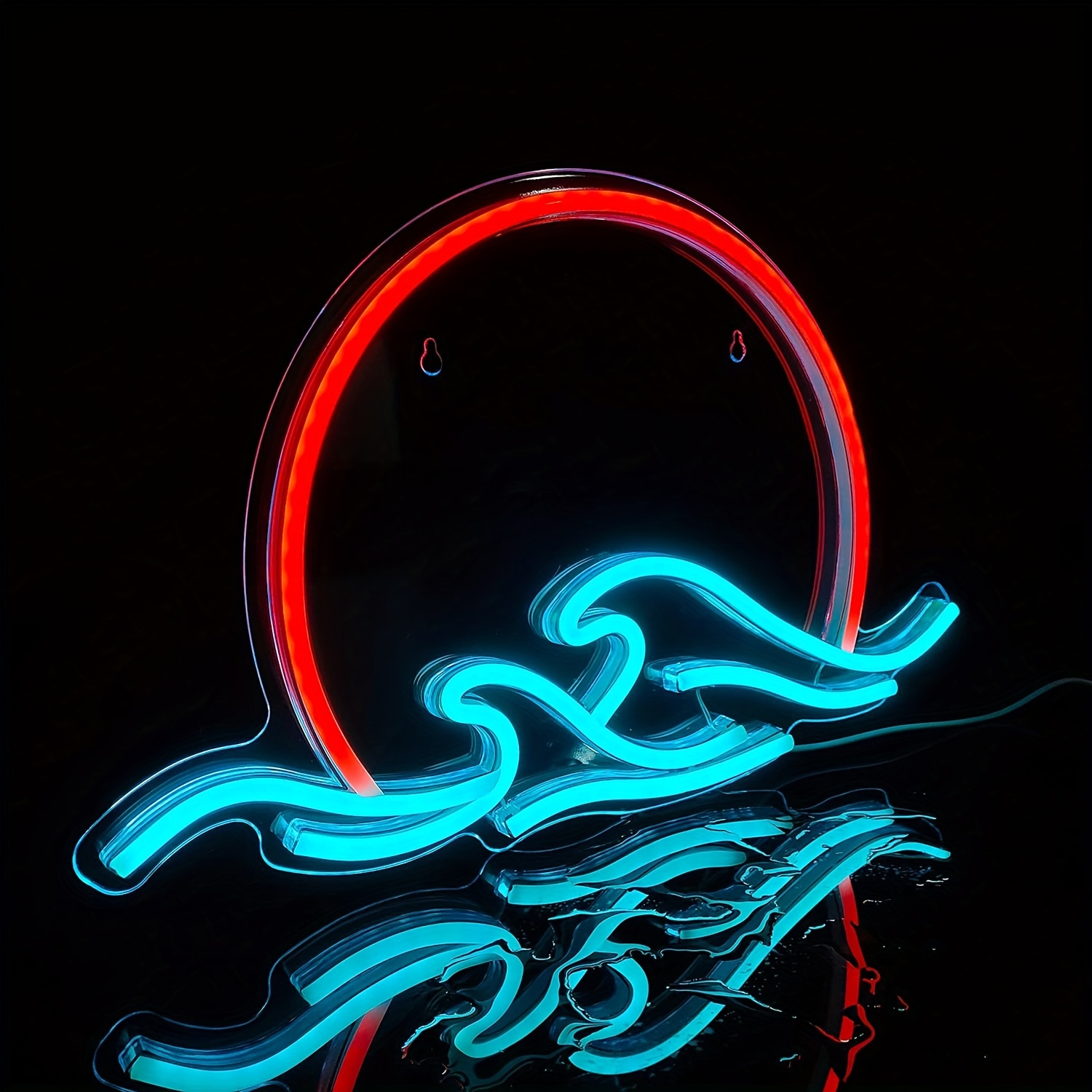 Sunrise Sunset Neon Light Usb Powered Neon Light - Temu