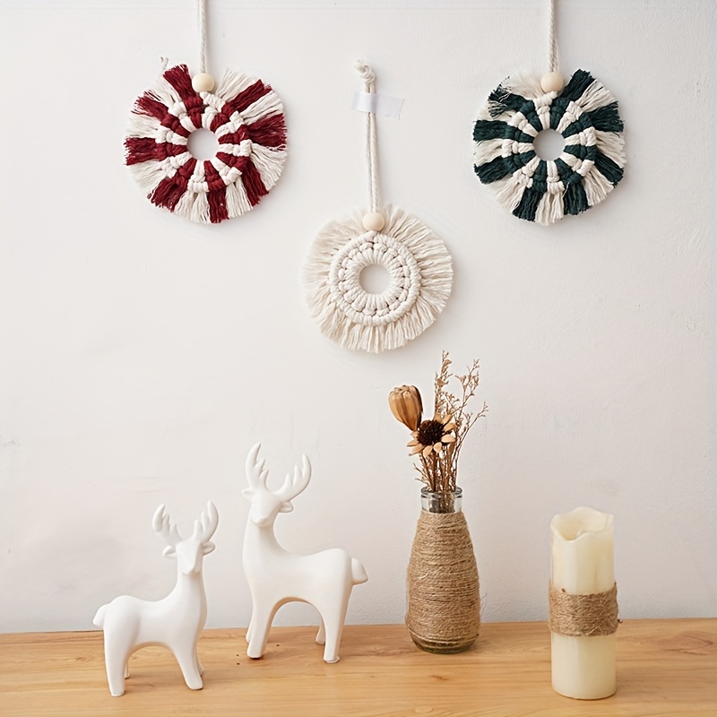 creative decoration cotton rope tassel wall hanging pendant - Temu ...