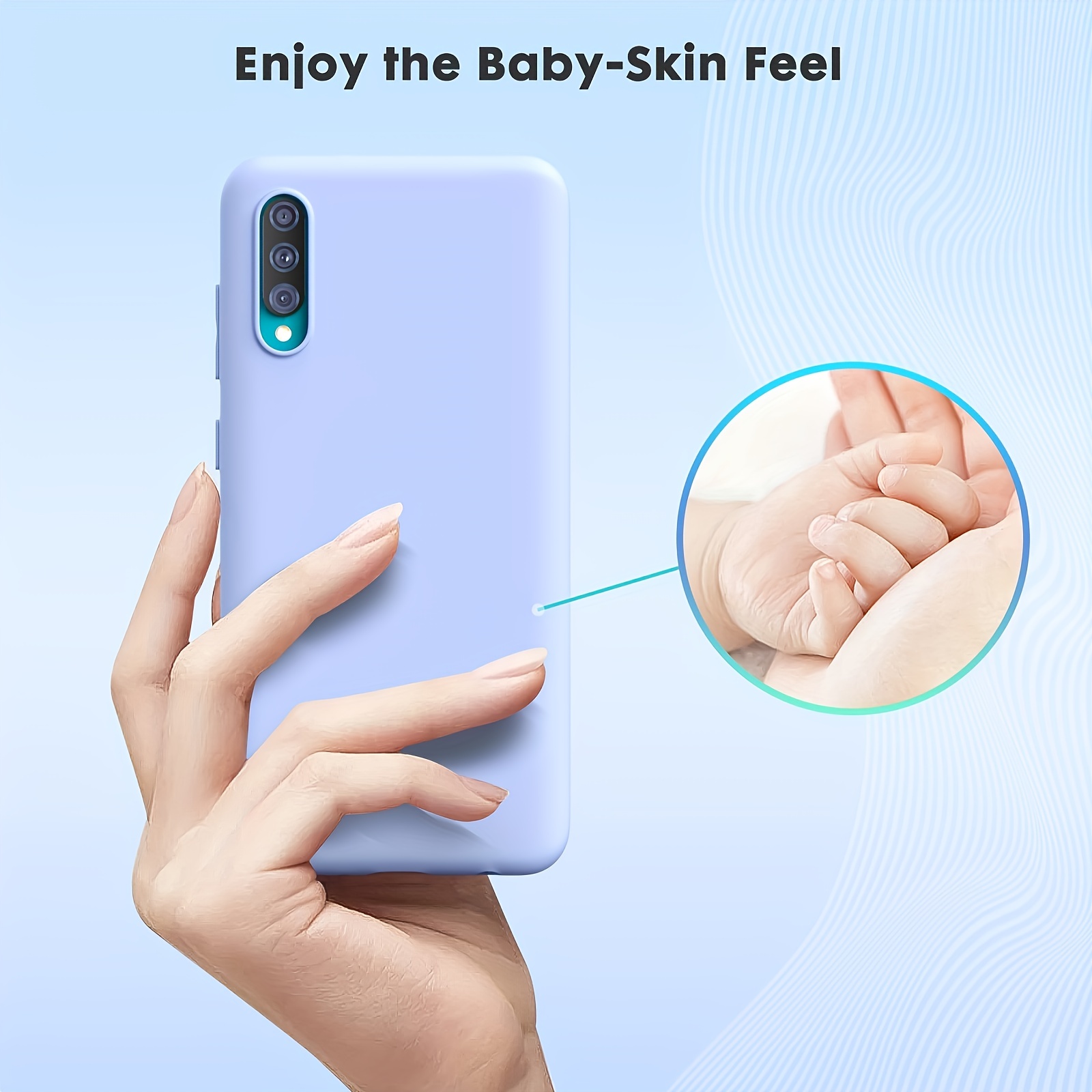 Oududianzi - Phone Cases For Samsung A72 [ Soft Material:tpu Silicone ][ Lightweight, Shockproof ...