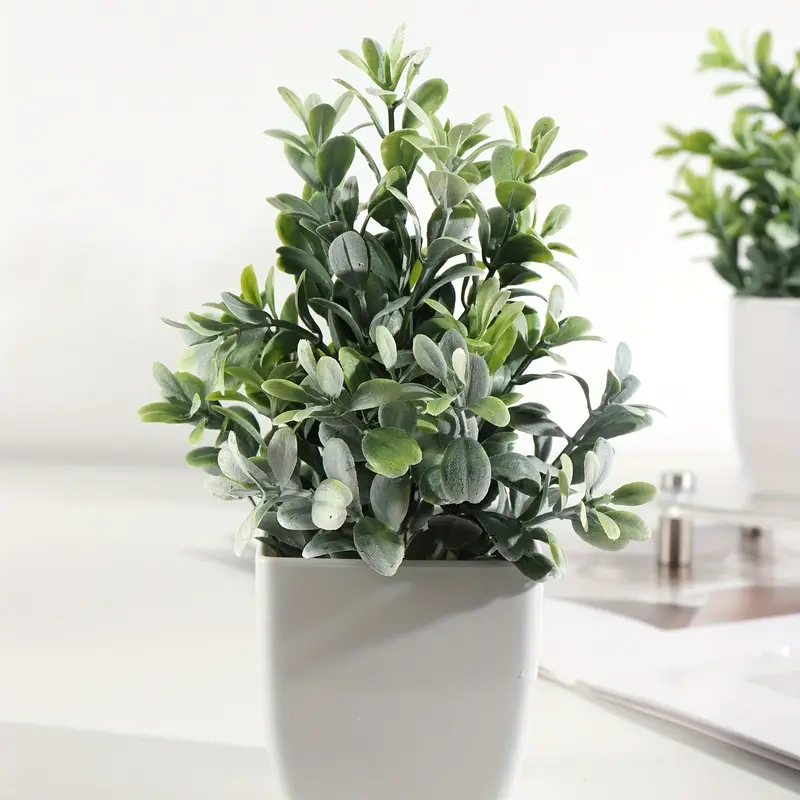 1個、シミュレーション植物、鉢植えミニチュア 植物、鉢植え植物デスクトップ装飾、写真小道具、屋外装飾 Temu Japan