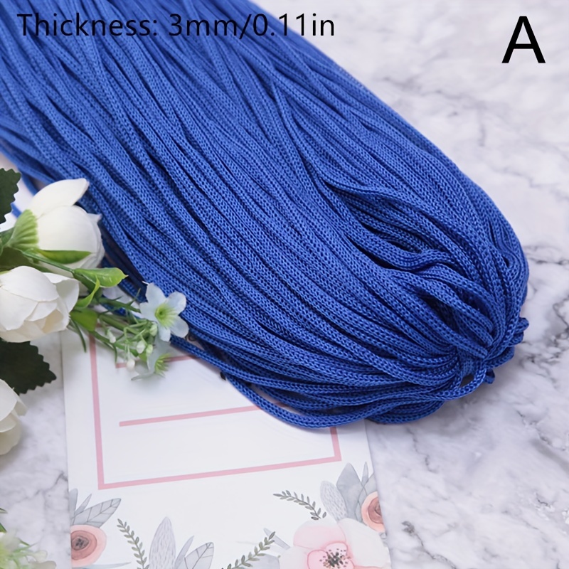 Medium Thick Light Body Viscose Thread Hollow Thread Hand-knitted Hat ...