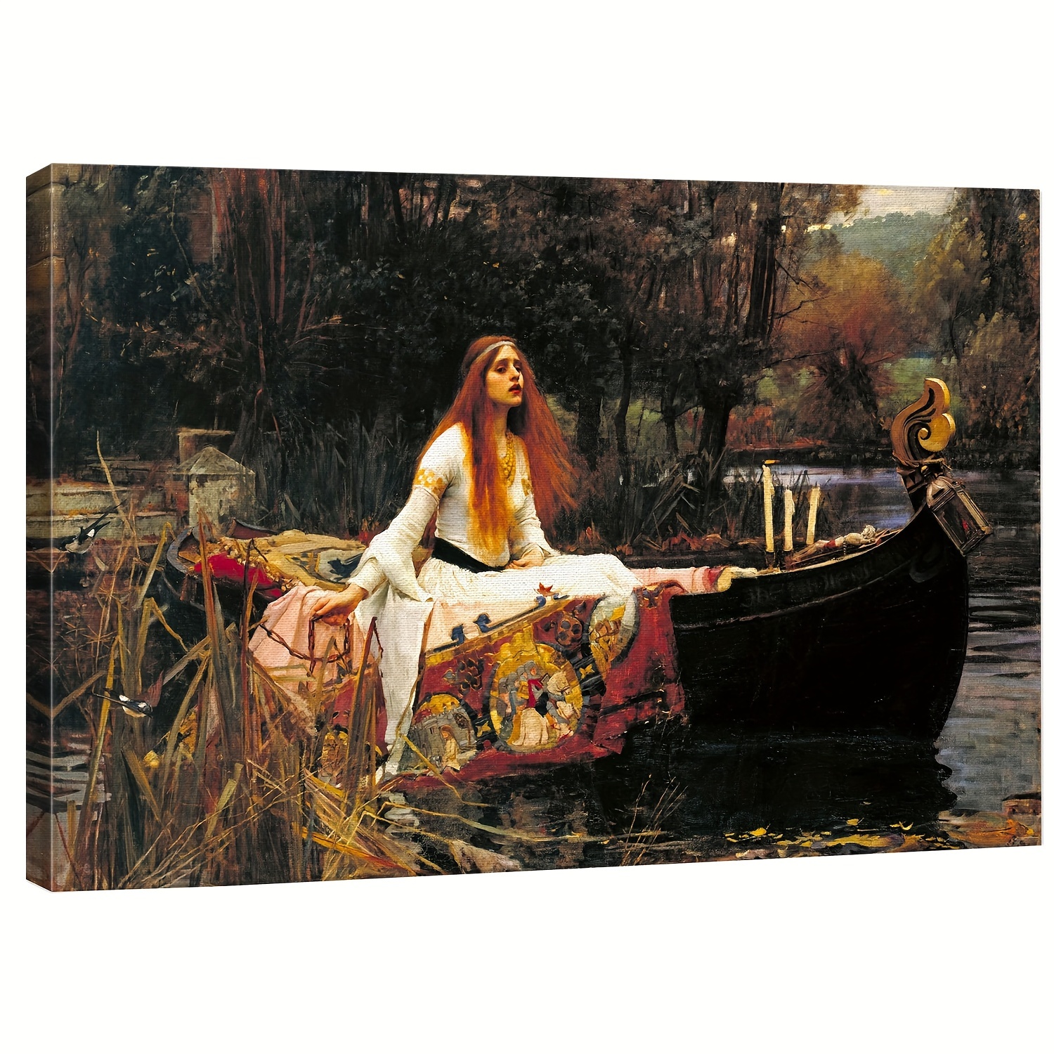 Hanging On The Wall Canvas Print Wall Art The Lady Of By - Temu United ...