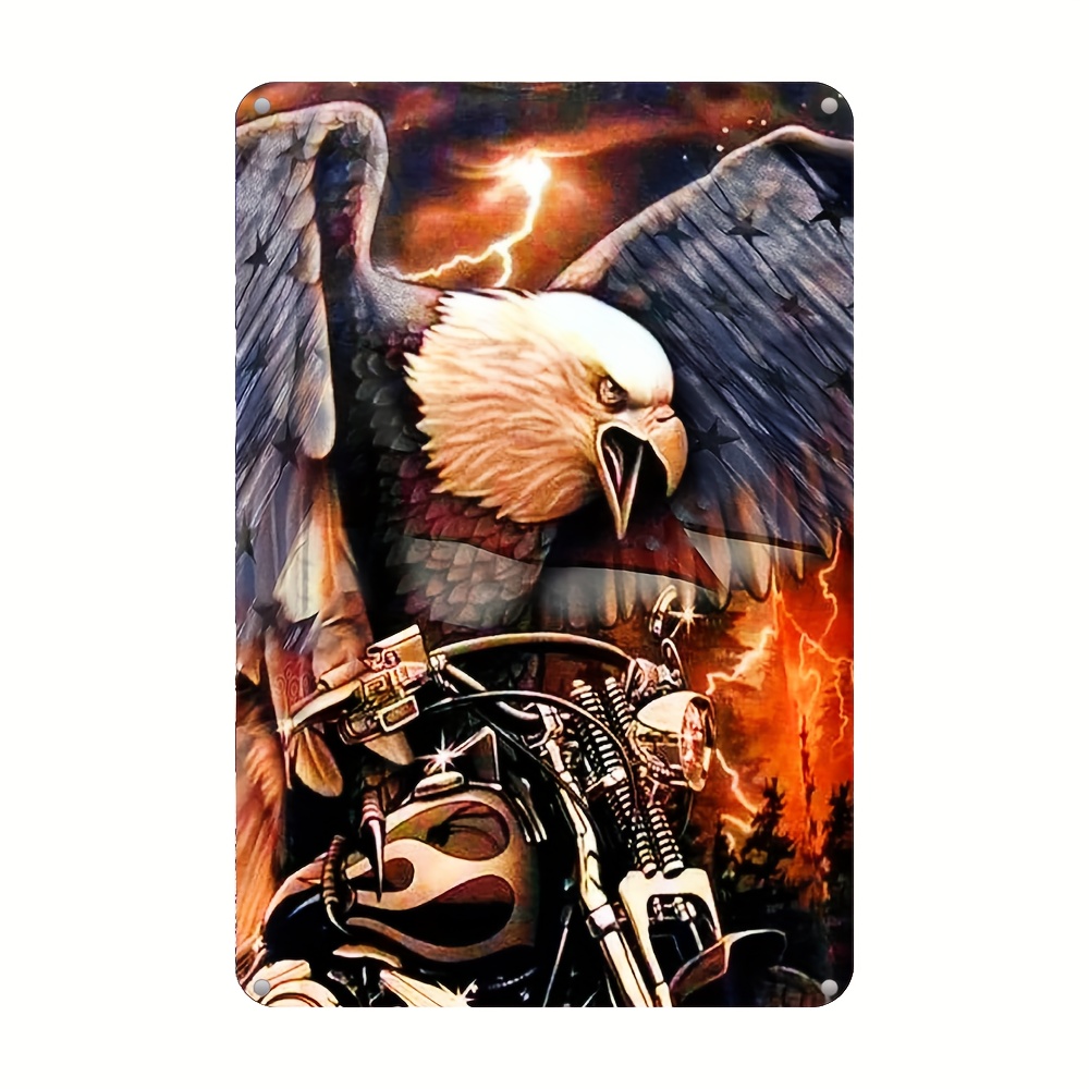 Eagle Aluminum Metal Tin Signage Life Logo Metal Logo Fun - Temu Australia