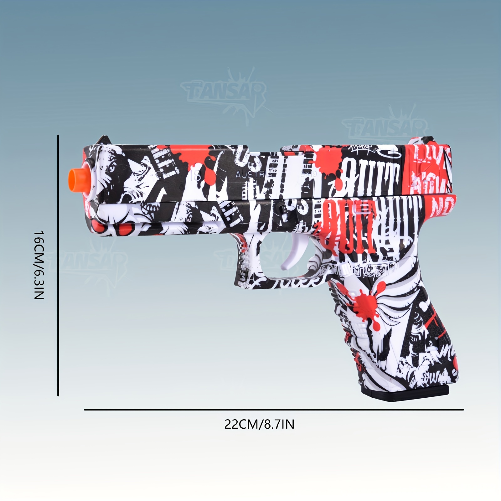 Soft Bullet Toy, Foam Blasters & Guns Pistol With Foam Pellet Shell ...