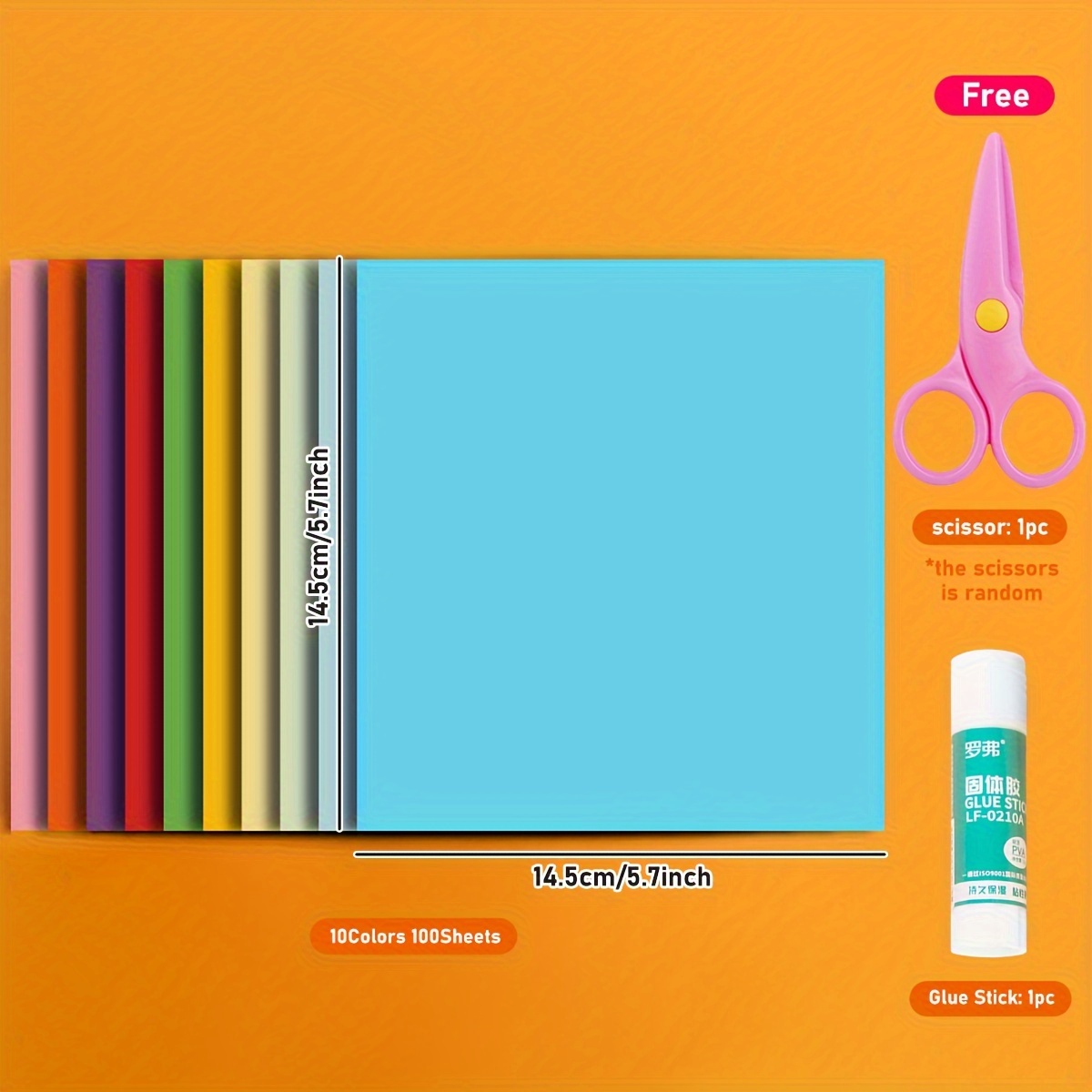 Sheets Art Paper 10 Colors Art Paper For Beginner And Adults Drawing ...