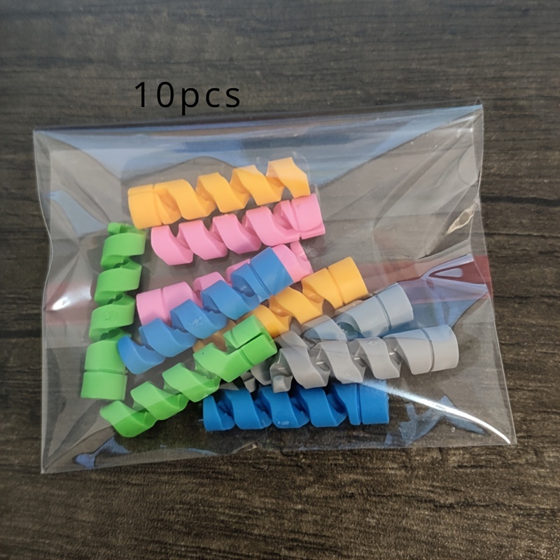 Data Cable Management Device Charging Cord Spiral Protective - Temu ...