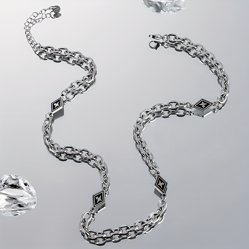 Men's Niche Design Premium Sense Temperament Simple Titanium Steel ...