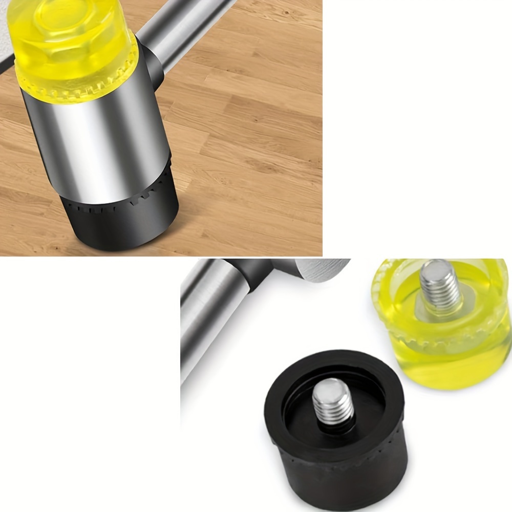 Double Head Plastic Rubber Hammer Double faced Soft Hammer ( - Temu ...