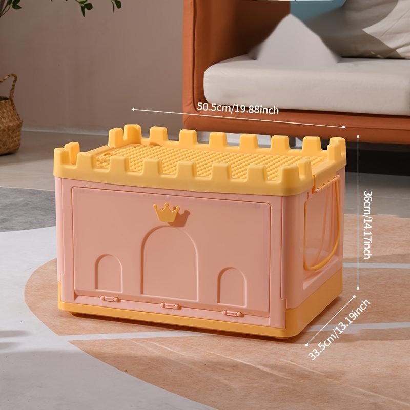 Foldable Storage Box Lid Multifunction Plastic Organizer - Temu Ireland
