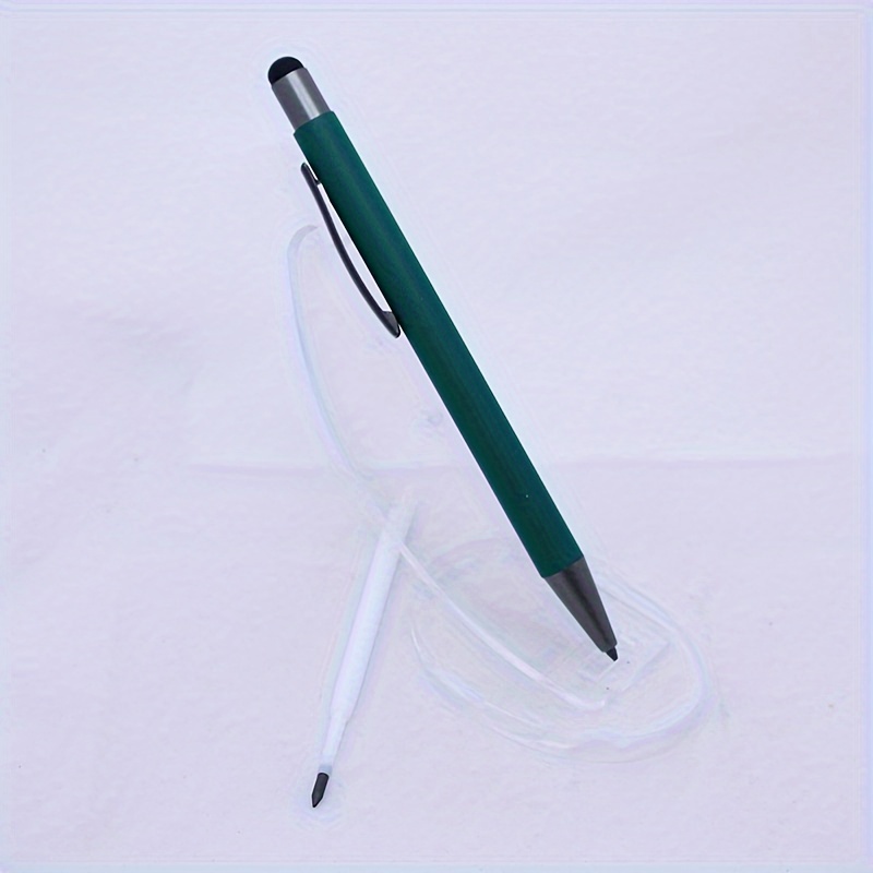 3pcs infinity pencil with 3 pen replaceable refills green color ...
