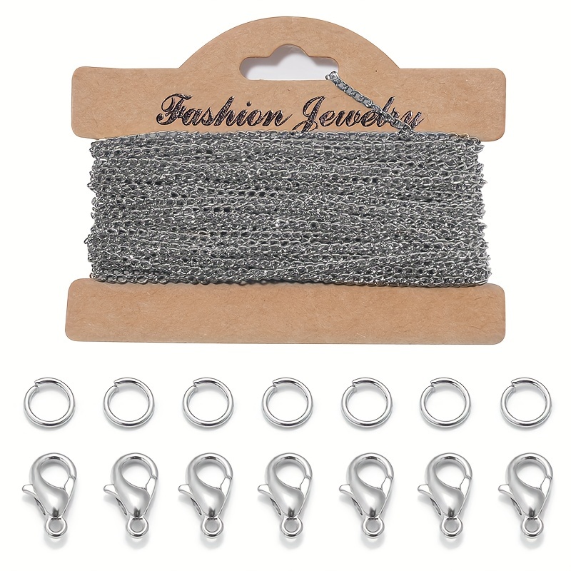 Encryption Chain Length 3 Meters/cardboard Cross Thin Chain - Temu ...